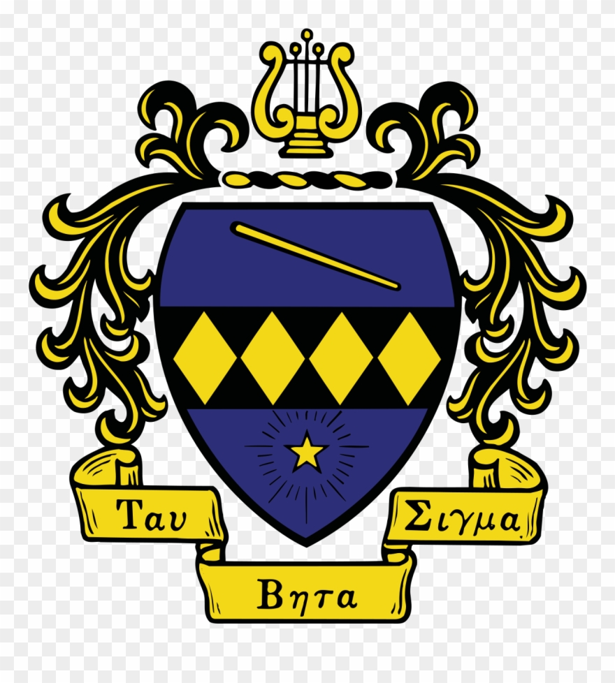 Tau Beta Sigma - Tau Beta Sigma Shield Clipart (#830494) - PinClipart