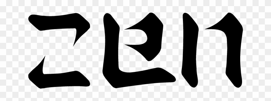 Download Zen Fonts - Zen In Different Font Clipart (#834339) - PinClipart