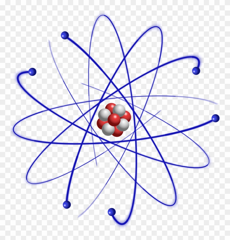 Atom - Atom Carbon Clipart (#846679) - PinClipart