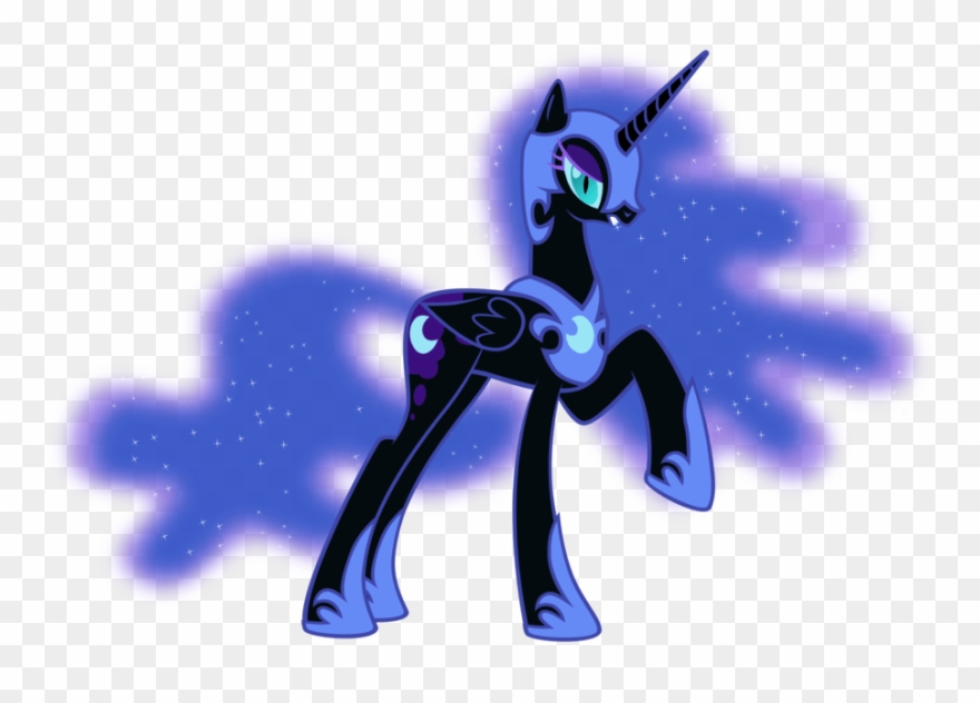 Nightmare Cliparts - Mlp Nightmare Moon Happy - Png Download (#850405 ...