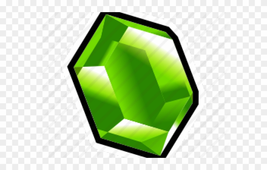 Gemstone Clipart Treasure - Clash Of Clans Gem Png Transparent Png ...