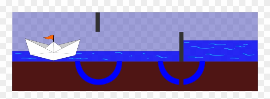 Lock Clipart Blue - Sluice Clipart - Png Download (#893550) - PinClipart