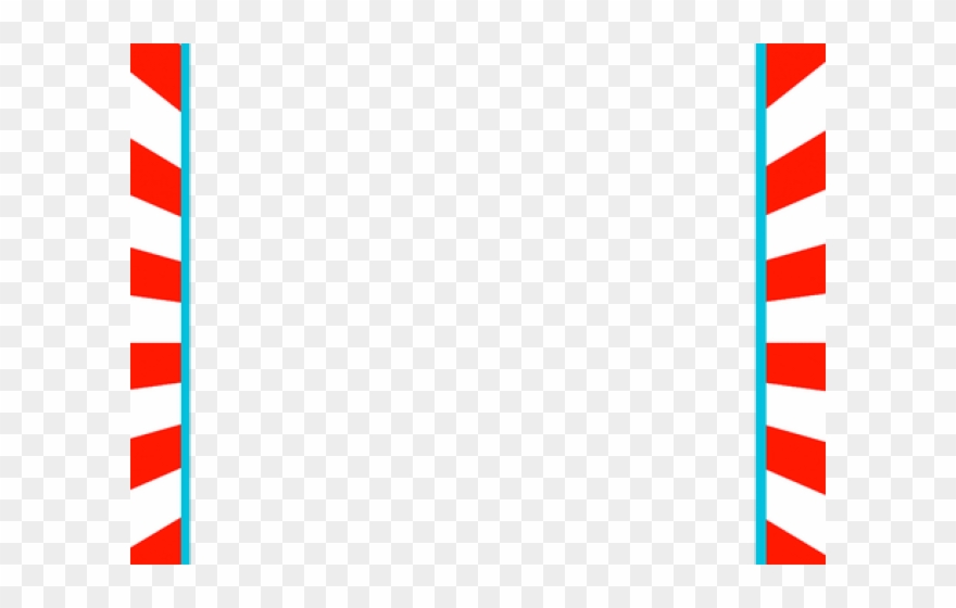 Seuss Clipart - Circus Stripe Border - Png Download (#893733) - PinClipart
