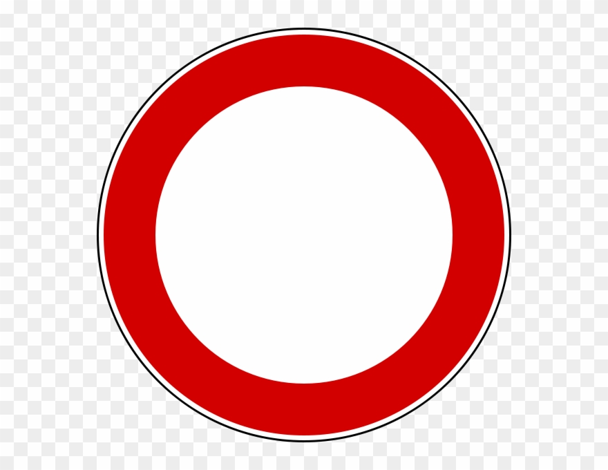 Italian Ztl Sign - Circle Transparent Clipart (#901326) - PinClipart