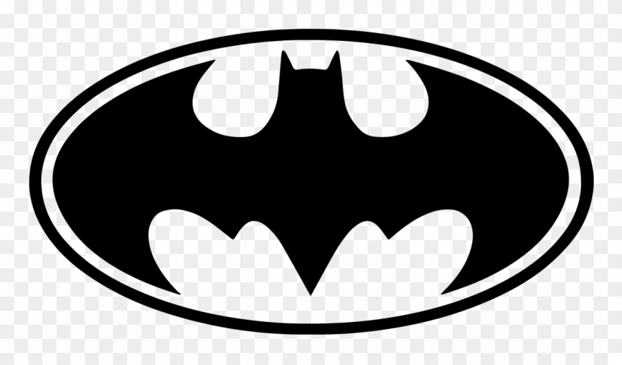 Download Batman Bat Signal Logo White Black Vector Symbol - Batman Logo ...