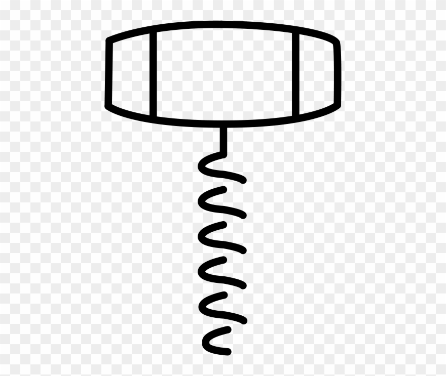 Corkscrew Png - Clip Art Transparent Png (#902270) - PinClipart