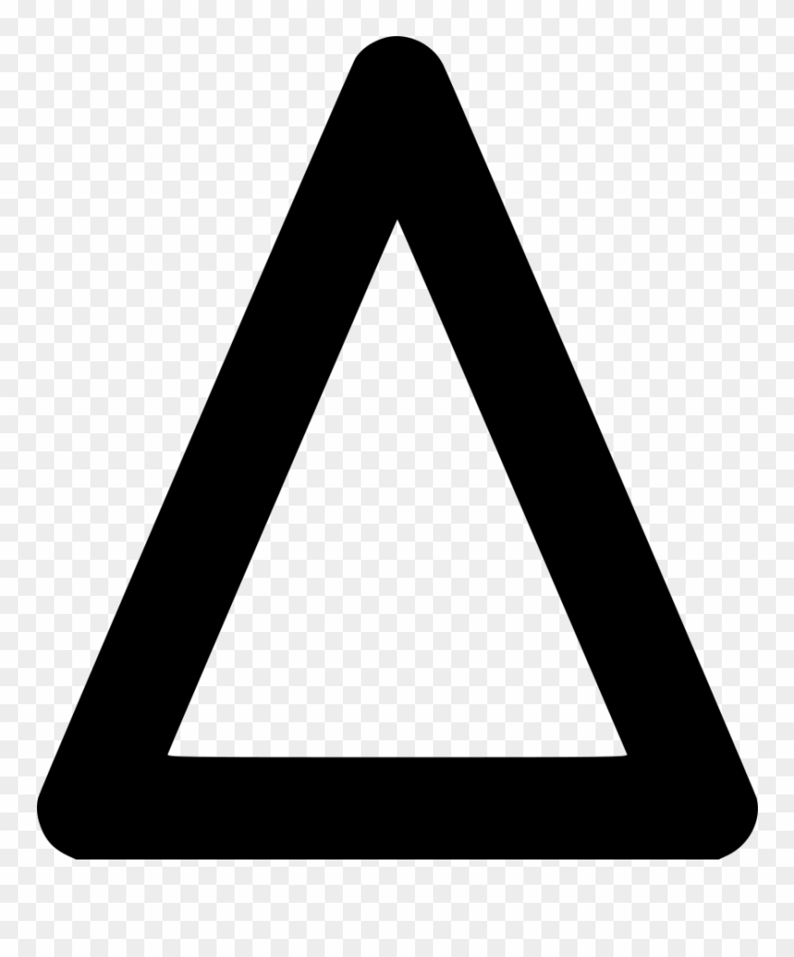 Delta Svg Png Icon Free Download - Simbolo De Peligro Png Clipart ...