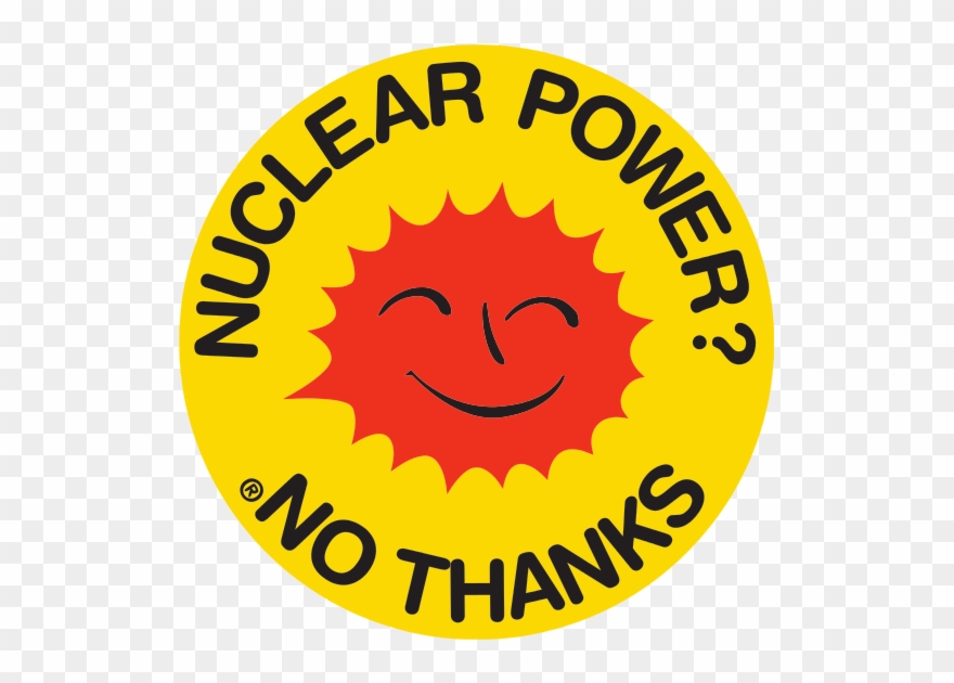 Smiling Sun English Language - Nuclear Energy No Thanks Clipart ...