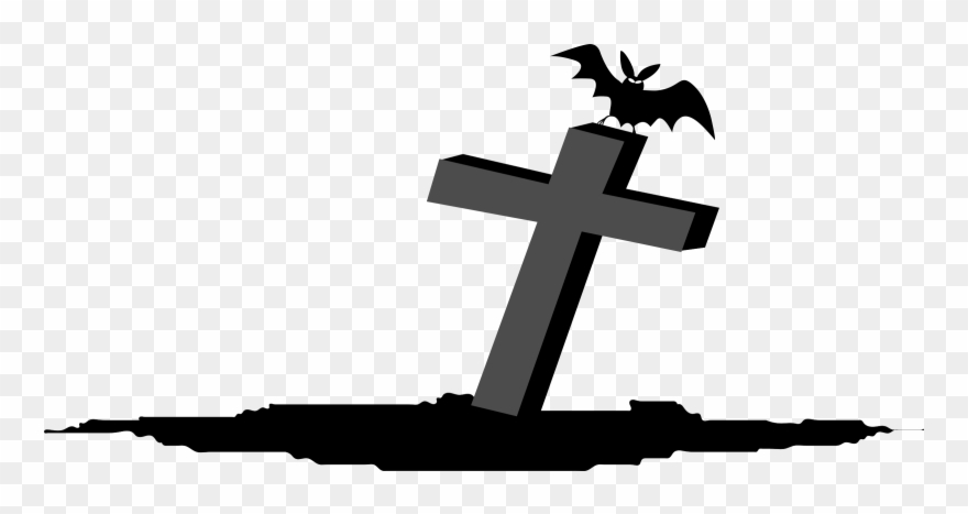 Spooky Halloween Stickers - Halloween Cross Clipart (#916868) - PinClipart
