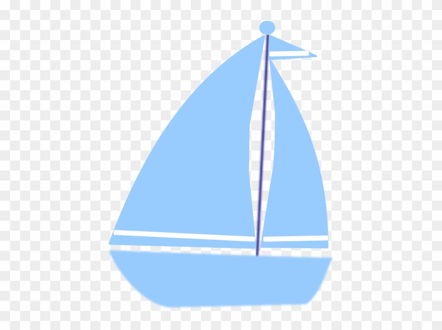 Sailboat Blue Clip Art - Png Download (#926396) - PinClipart