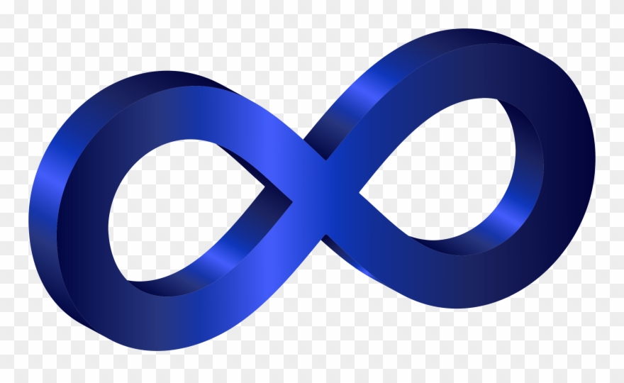 Blue Infinity Logo Png Clipart (#941375) - PinClipart