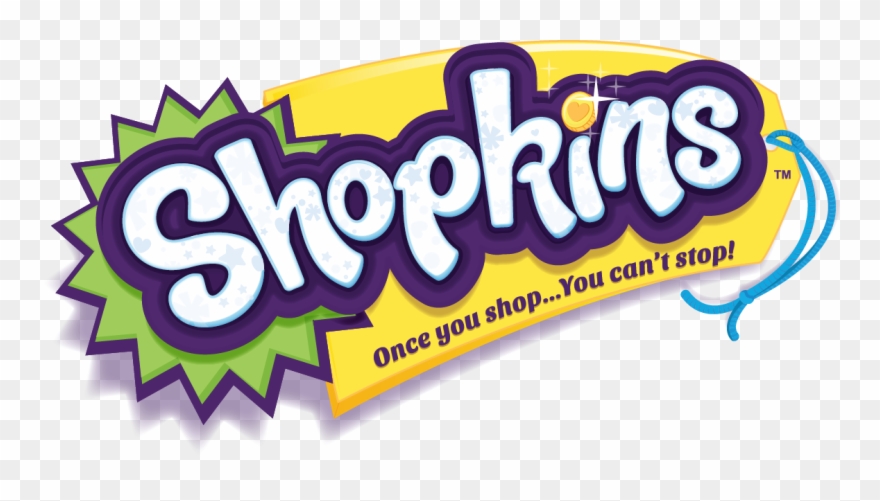 Once You Shop You Can't Stop - Shopkins Logo Clipart (#944548) - PinClipart