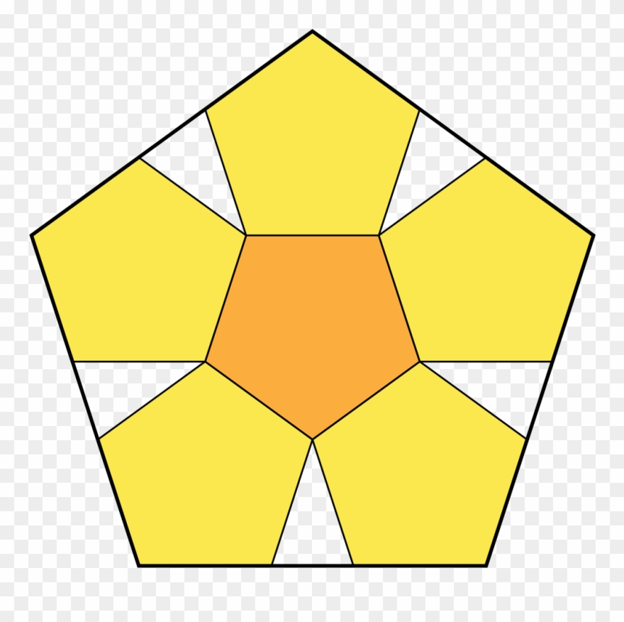 Download Hexagon Clipart Pentagon Shape - Pentagon And Triangle ...