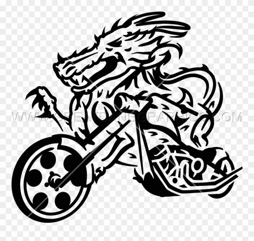 Dragon Motorcycle Clipart (#952771) - PinClipart