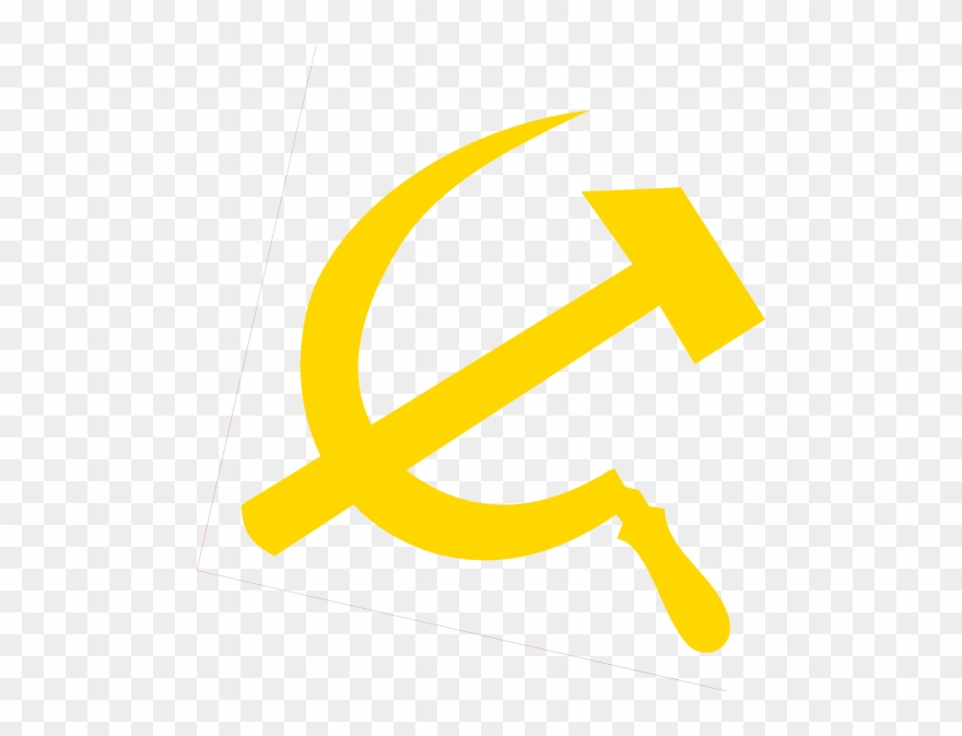 Download Hammer Clipart Yellow Hammer - Communist Symbolism - Png ...