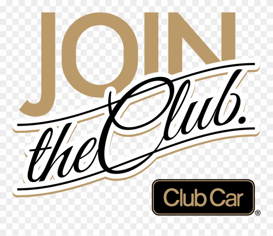 Download 2014 Jointheclub Logo - Club Car Clipart (#965915) - PinClipart