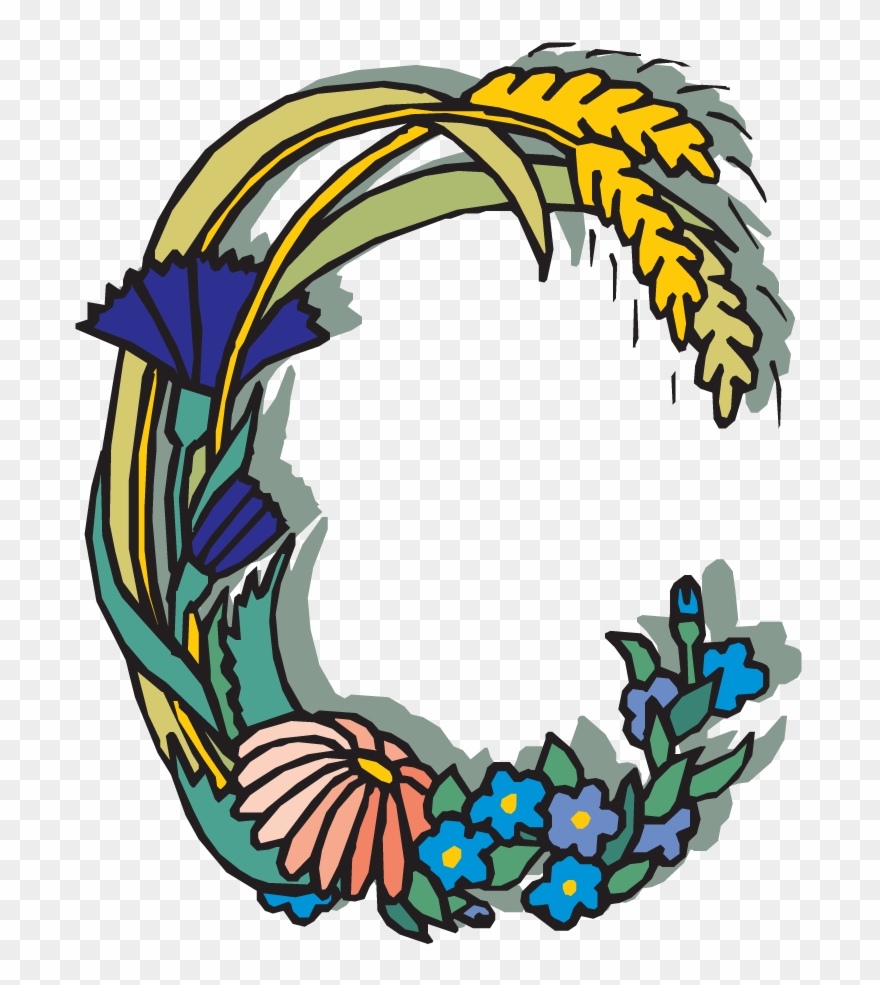 Alfabeto Floweryc Clipart (#982302) - PinClipart