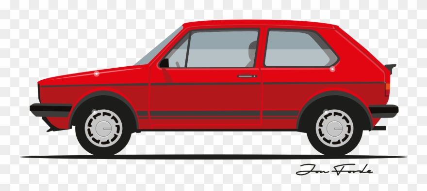 Car Side View Png Clipart - Golf Mk1 Gti Png Transparent Png (#983447 ...