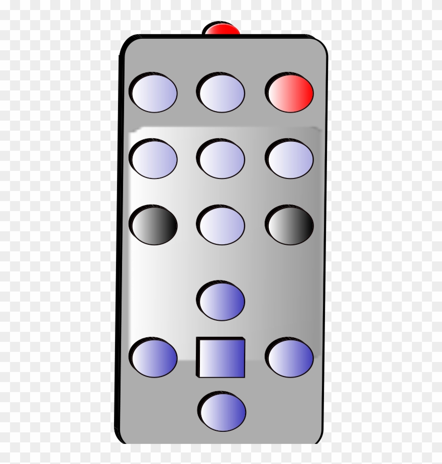 Download Simple Remote Control Clipart Png Transparent Png (#994981 ...